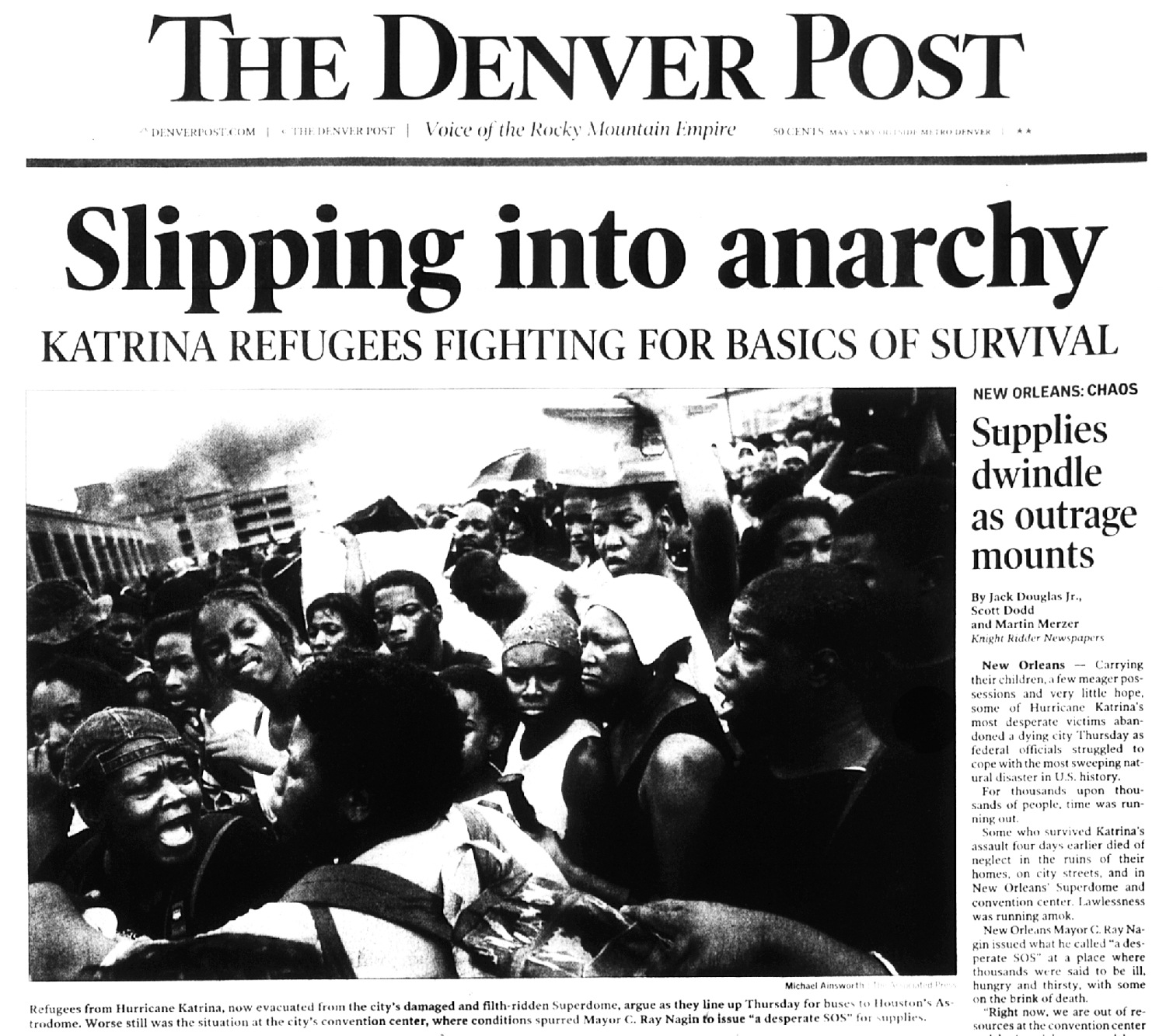 Hurricane Katrina | Media Myth Alert