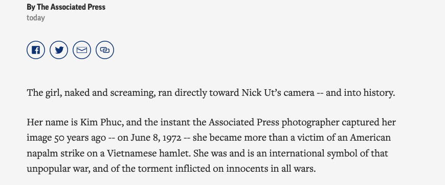 50 years on: Revisiting the myths of the ‘Napalm Girl,’ a photo ‘that ...